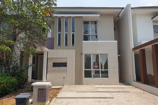 Disewakan Rumah Asri Depan Taman di Cluster Cajuputi De Park Bsd - oleh ...