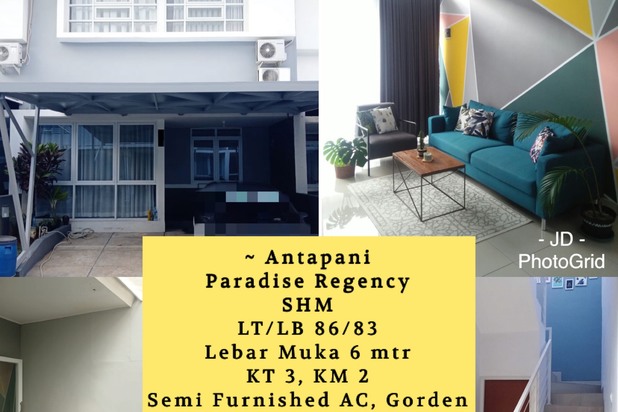 Rumah 2 Lantai Di Paradise Regency Antapani Bandung Rumah Bagus SHM ...