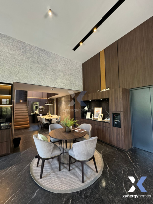 Rumah Modern Tropical 2 Lantai Full Function High Ceiling di Kota Baru ...