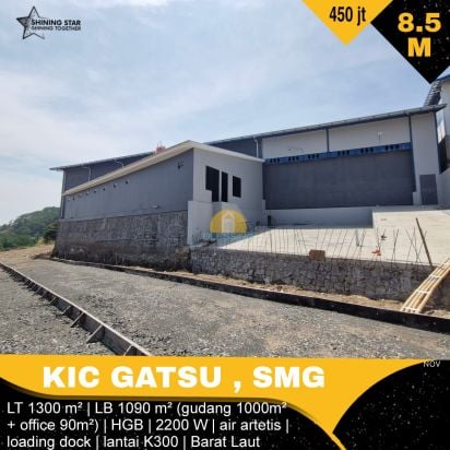 Gudang Kontrakan Baru Ada Loading Dock Dekat Pintu Tol Di Kawasan ...