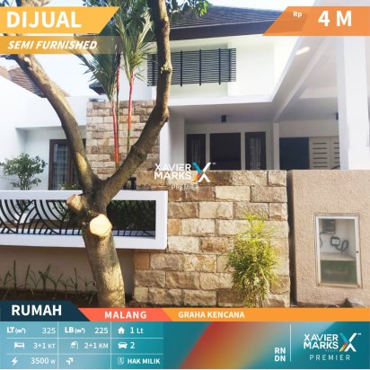 Rumah Mewah Semi Furnished Di Kawasan Perumahan Elit Graha Kencana ...
