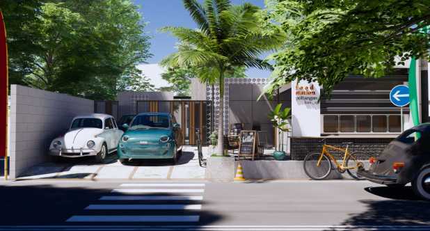 Rumah Kantor di Jl Raya Poltangan Riverside Jungle View - oleh Wahyu ...