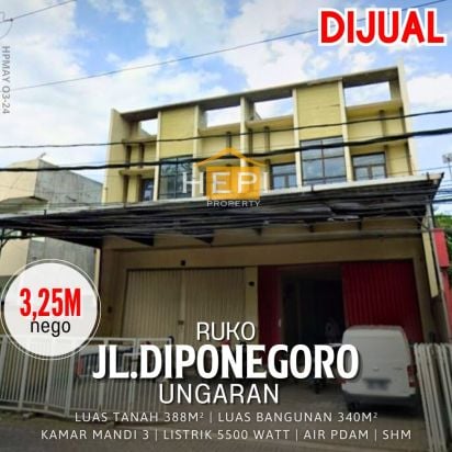 Ruko 2 lantai di jln Diponegoro Ungaran konstruksi 3 Lantai,atap sudah ...