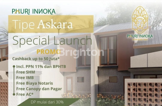 RUMAH 2 LANTAI PHURI INNOKA | TIPE ASKHARA - oleh TARI (XQLQ)
