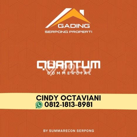 Ruko QUANTUM Commercial 3 Lantai yang terbaru dari SUMMARECON SERPONG - oleh Cindy