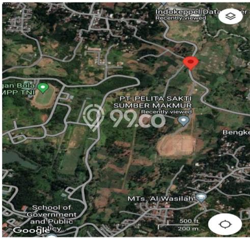 Dijual Lahan Industri Dan Pergudangan Di Citeureup, Sentul, Bogor ...