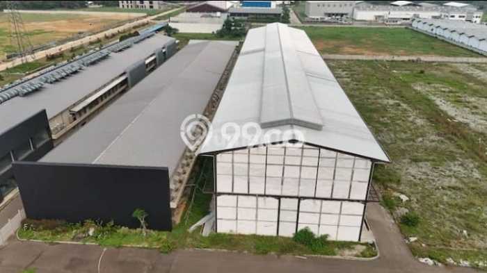 Gudang Di Legok, Tangerang. Luas Tanah 2 Ha. Luas Bangunan 5700 M² ...