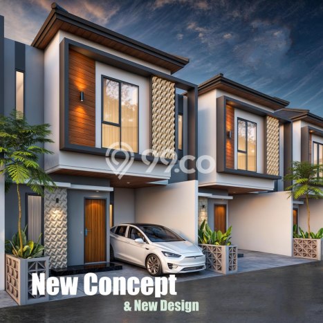 Rumah Cluster Besar Design Premium Akses Lebar di Jagakarsa Jakarta ...