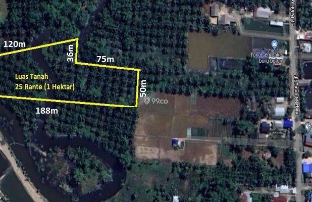 Jual Tanah di Deli Serdang, Harga Mulai Dari Rp 104 Ribu/m²