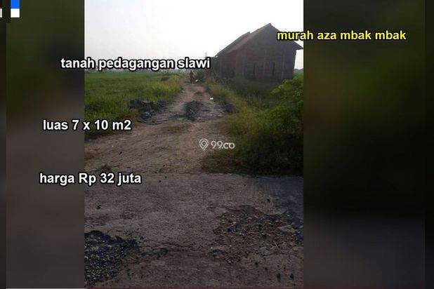 Jual Tanah Bersertifikat AJB di Tegal | 99.co