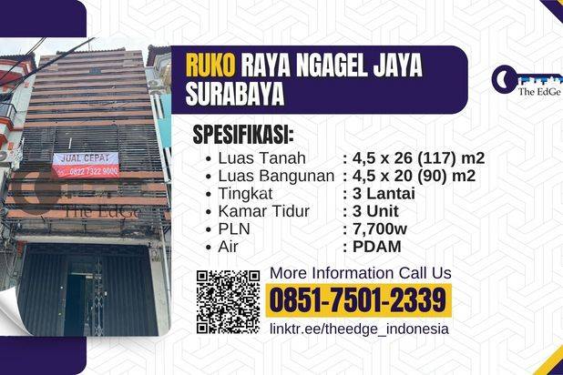 Jual Ruko Dengan Internet di Surabaya | 99.co