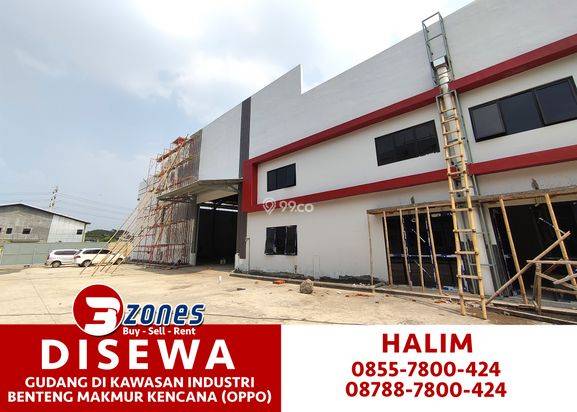 Disewa Gudang Baru di Kawasan Industri Benteng Makmur Kencana (OPPO ...