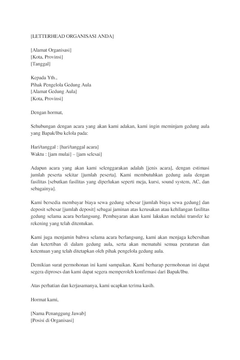 Contoh Surat Peminjaman Fasilitas Kampus 1 Pdf – Eroppa Contoh Surat Peminjaman Fasilitas Kampus 1 Pdf – Eroppa