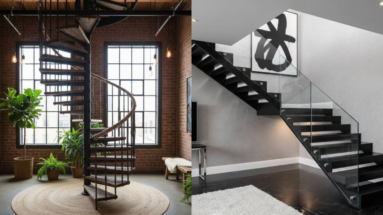 7 Desain Tangga Besi Minimalis untuk Rumah Modern