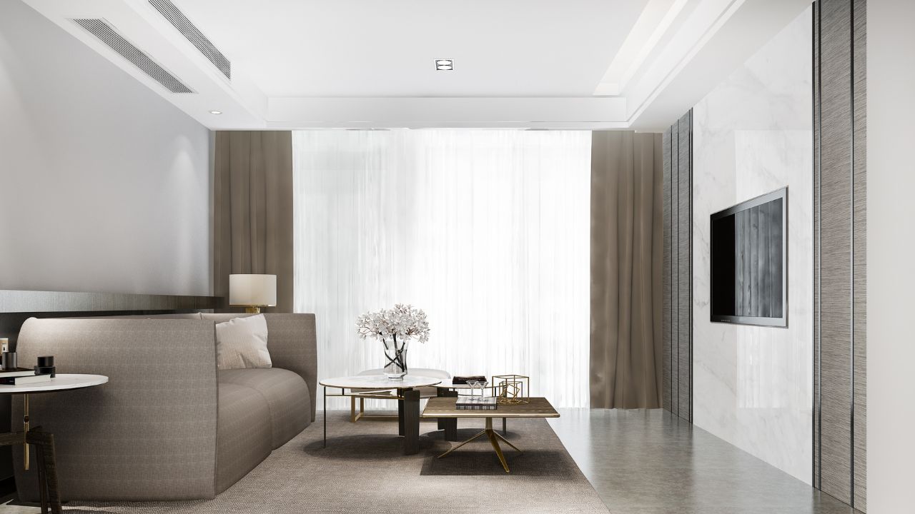 7 Desain Ruangan Apartemen Warna Netral yang Menenangkan