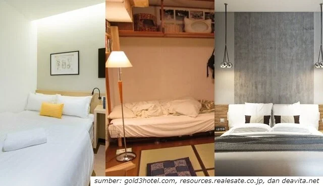 10 Inspirasi Desain Kamar Tidur Tanpa Jendela. Jauh dari Kesan Sumpek!