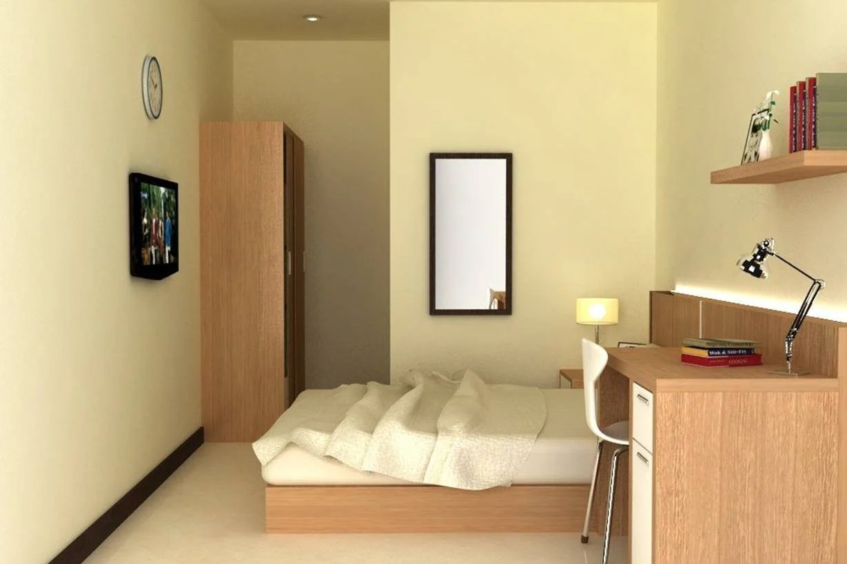 16 Desain Kamar Tidur dan Kamar Mandi Dalam yang Nyaman