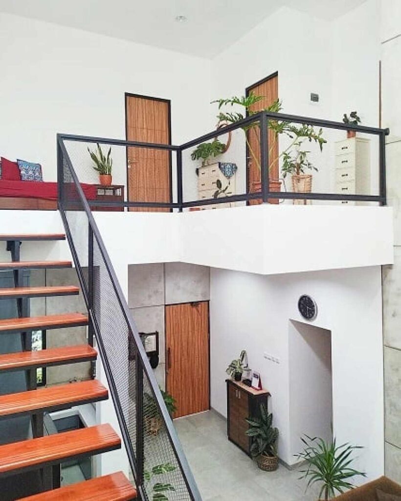 13 Desain Railing Tangga Minimalis Unik untuk Rumah