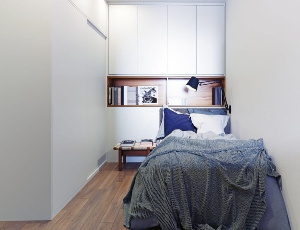 6 Inspirasi Tata Letak Kamar Tidur Sempit agar Terlihat Lebih Luas