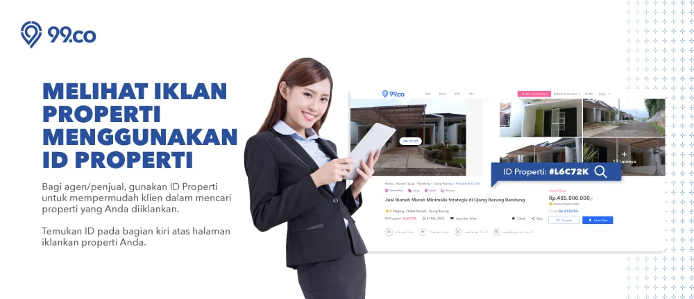 Cara Melihat Iklan Properti Menggunakan ID Properti