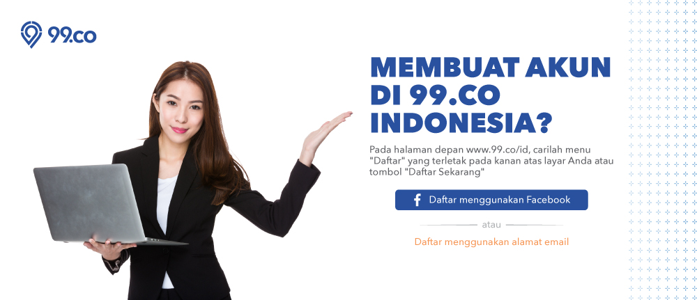 Cara Membuat Akun Penjual dan Pembeli di 99.co Indonesia