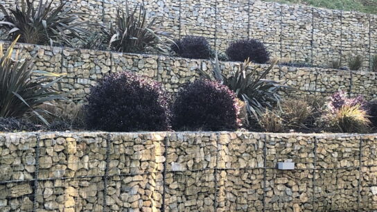 4 Penggunaan Gabion untuk Tampilan Rumah Lebih Hijau