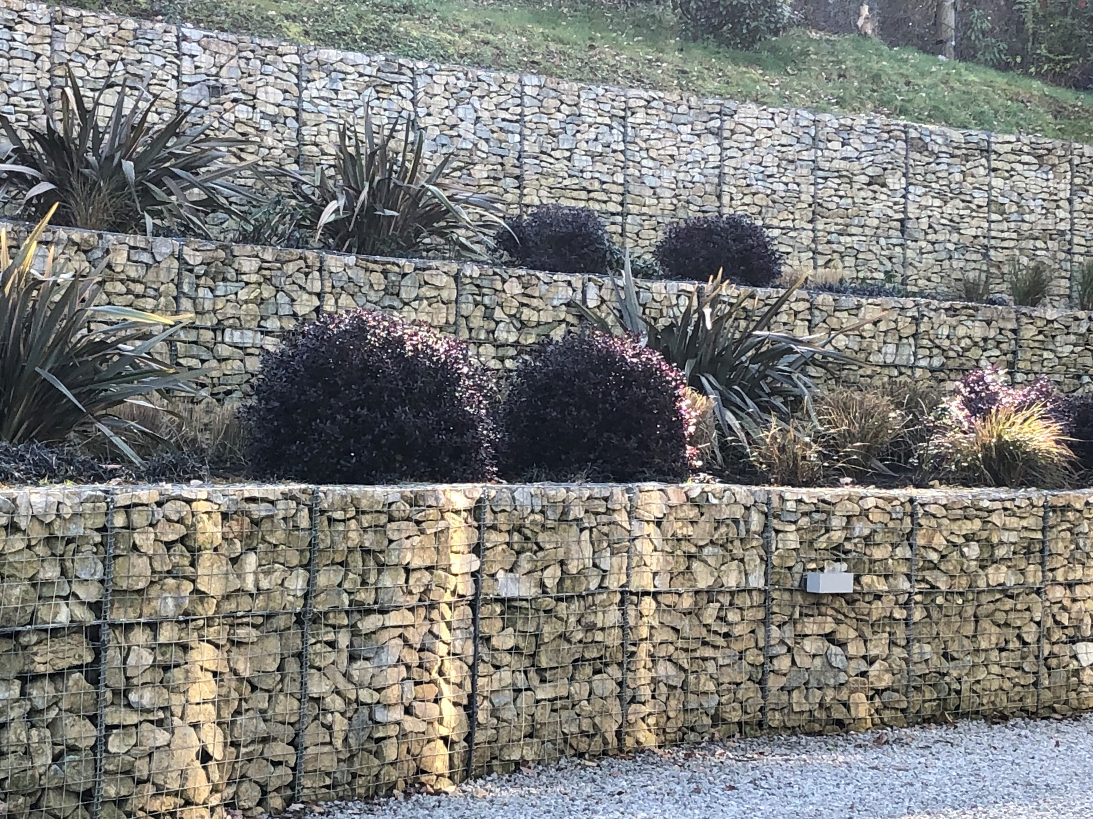 4 Penggunaan Gabion untuk Tampilan Rumah Lebih Hijau