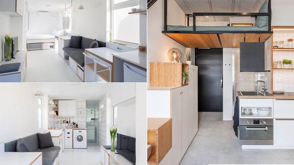 7 Desain Apartemen Studio 18 Meter yang Nyaman dan Aesthetic