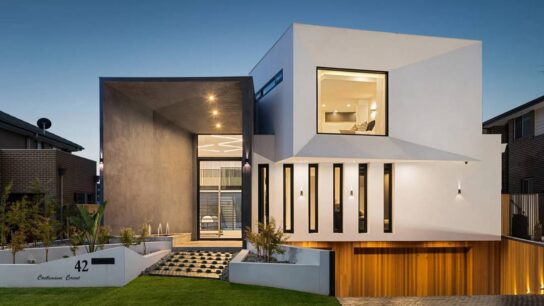 5 Desain Rumah 2 Lantai Basement, Unik dan Minimalis