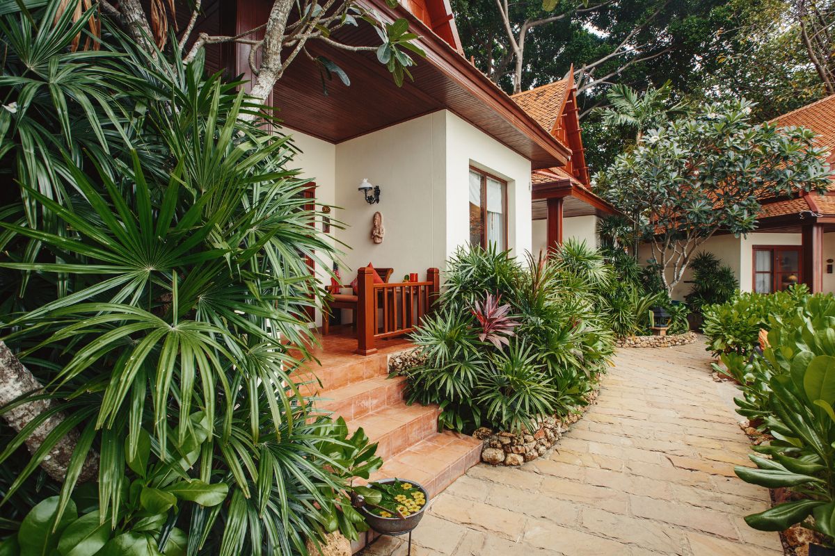 Elemen Taman Tropis untuk Mempercantik Rumah