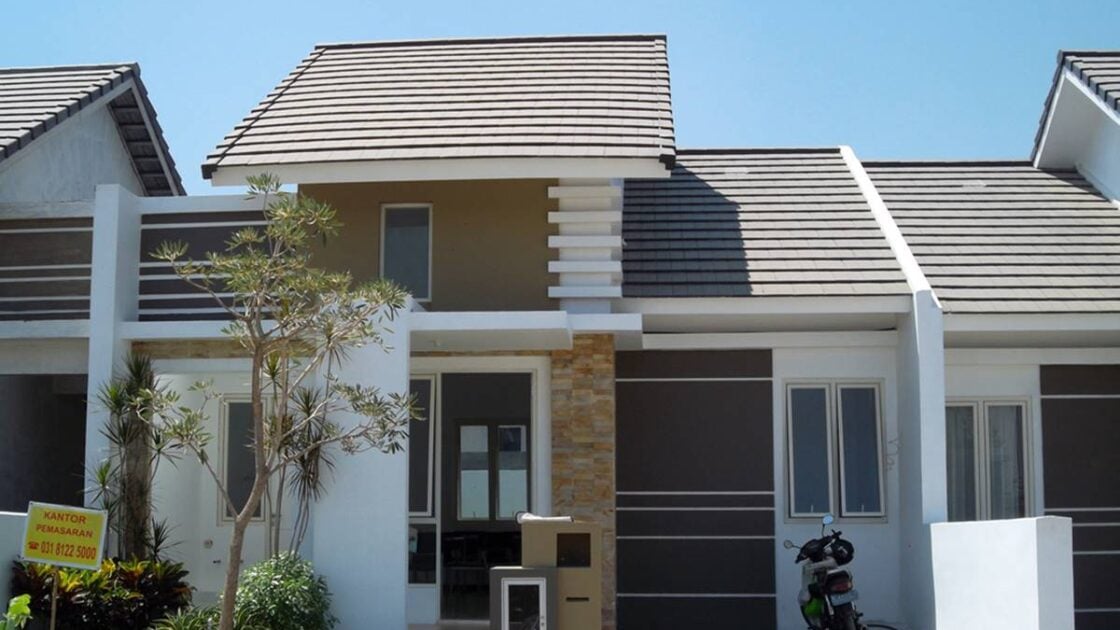 Denah Rumah Minimalis Type 45 Desain Rumah Modern Minimalis Type 45/72