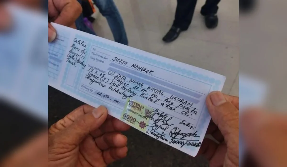 6 Contoh Kwitansi Jual Beli Rumah & Tanah, DP & Tanda Jadi