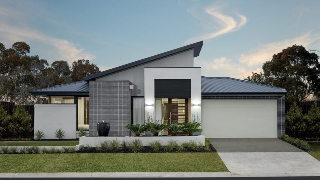 16 Inspirasi Rumah Minimalis Atap Miring Paling Cantik