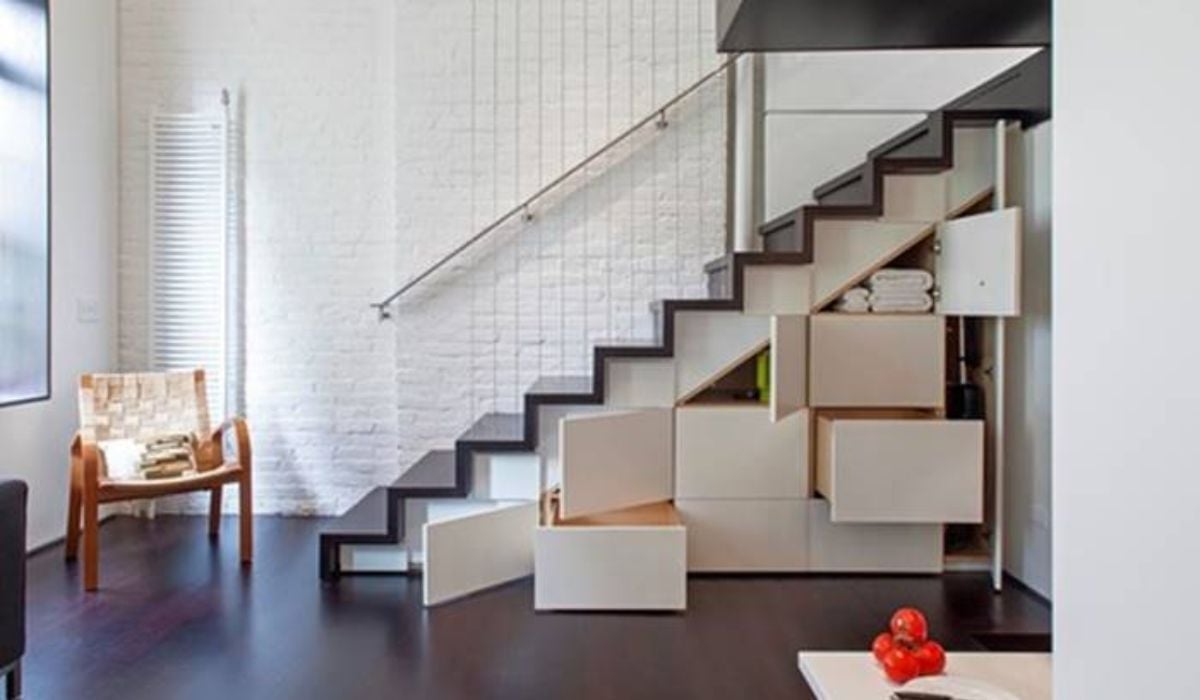 13 Desain Tangga Ruko Minimalis, Ada yang Multifungsi