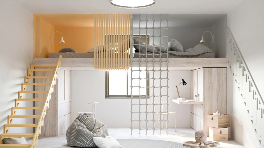 9 Desain Kamar Mezzanine Paling Cantik dan Fungsional