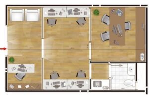 10 Ide Layout Kantor Ruko, Ciptakan Ruang Kerja Nyaman