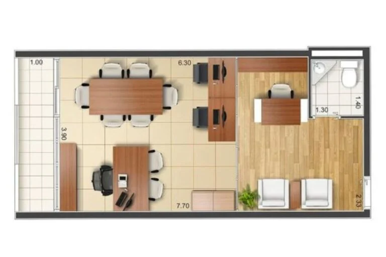 10 Ide Layout Kantor Ruko, Ciptakan Ruang Kerja Nyaman