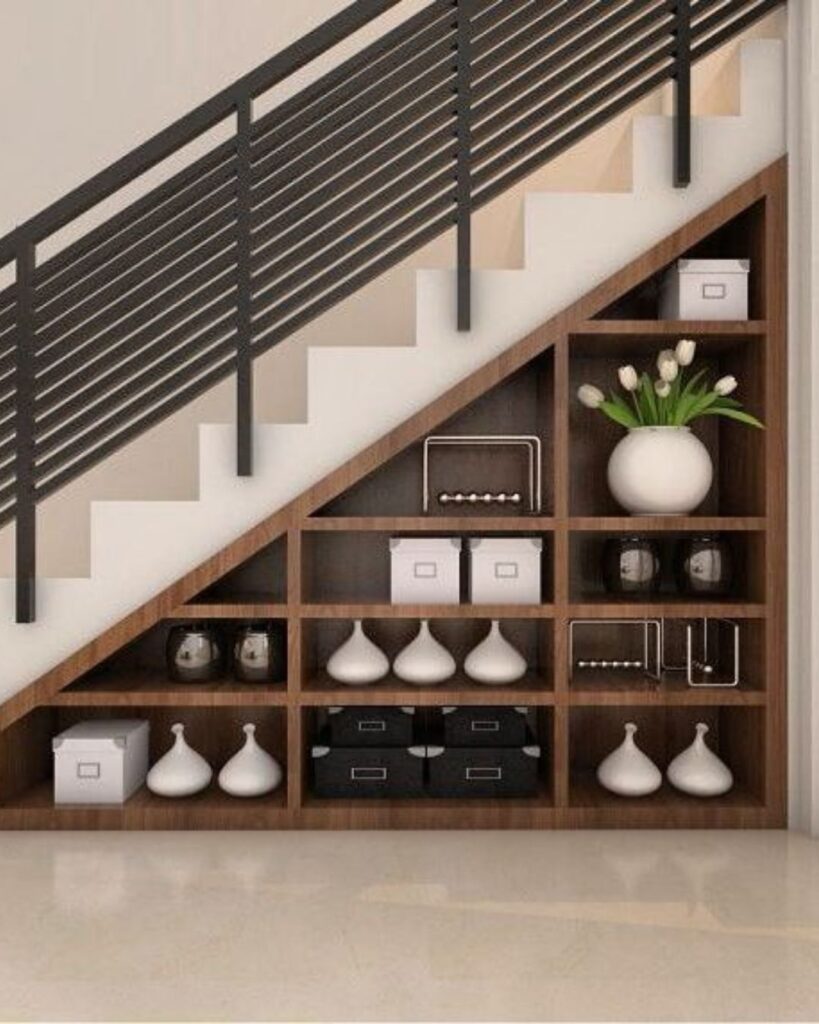 15 Inspirasi Ruang Bawah Tangga Rumah Minimalis Serbaguna