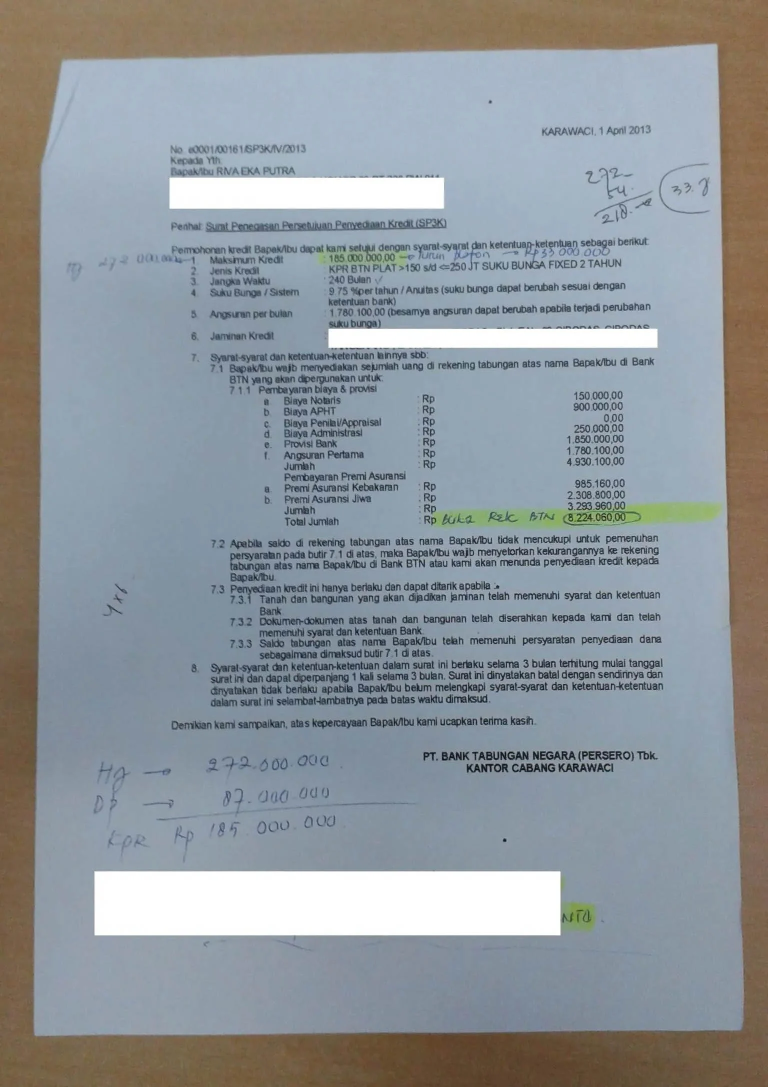 SP3K KPR: Arti, Cara Mendapatkan, dan Contohnya