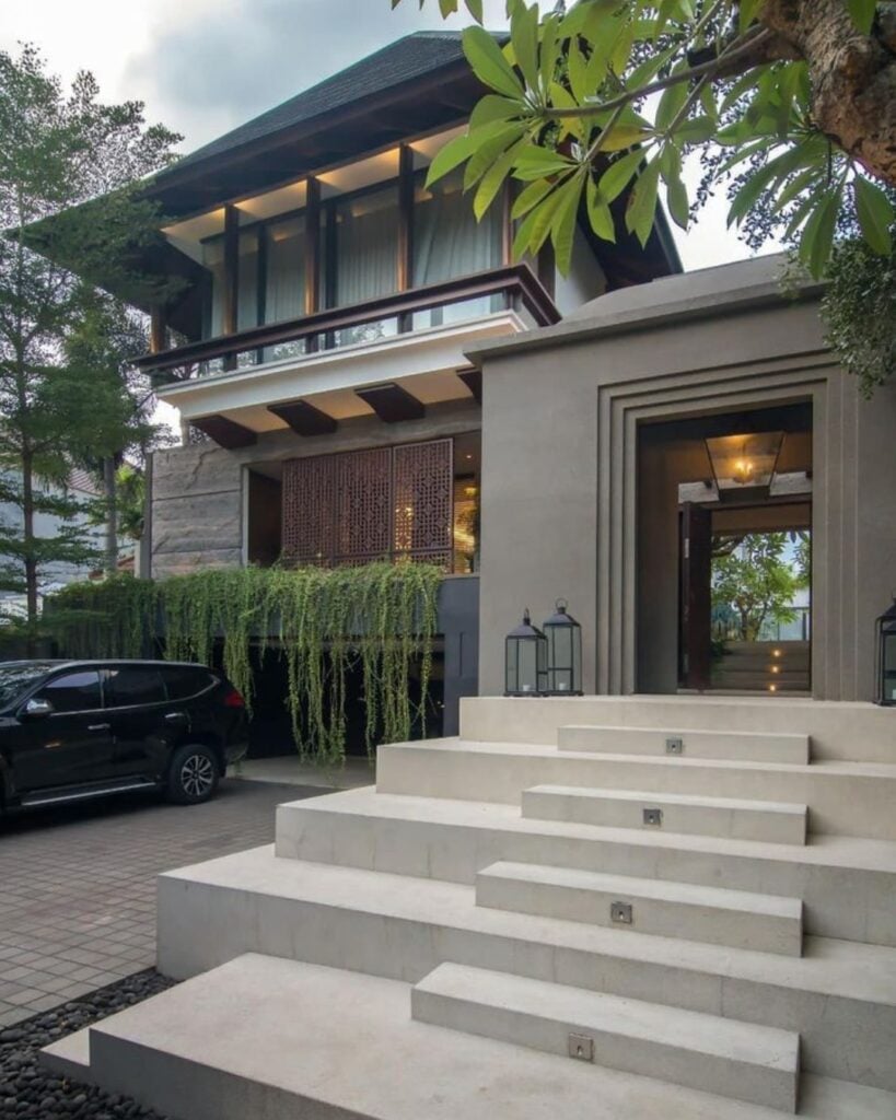 15 Desain Rumah Bali Modern dengan Suasana Teduh