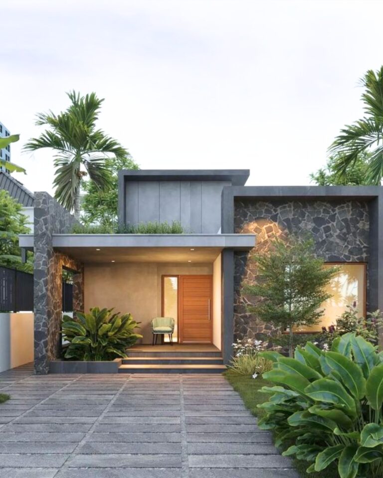 15 Desain Rumah Bali Modern dengan Suasana Teduh