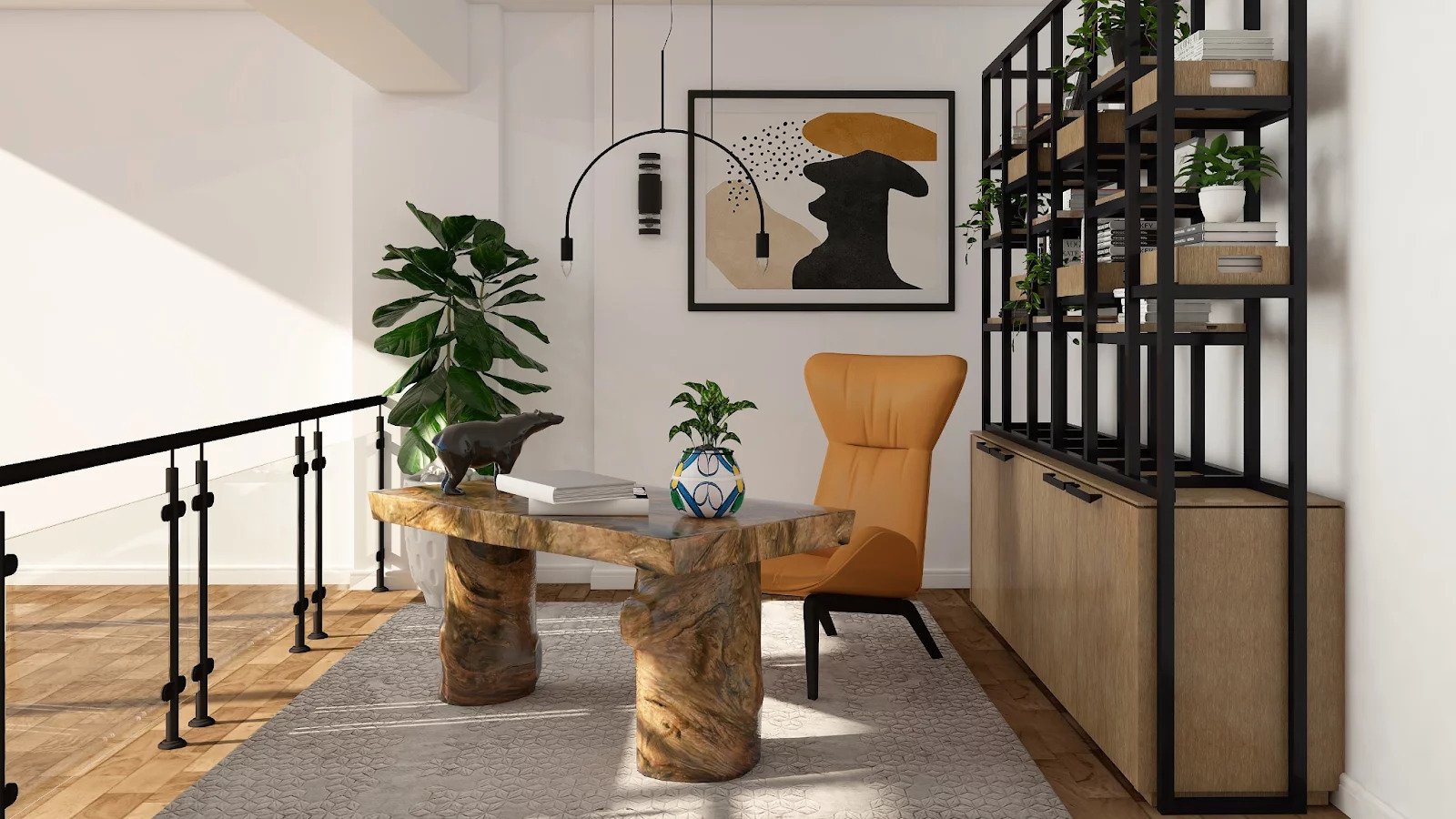 7 Desain Meja Kerja Minimalis di Rumah, Efisien & Estetik