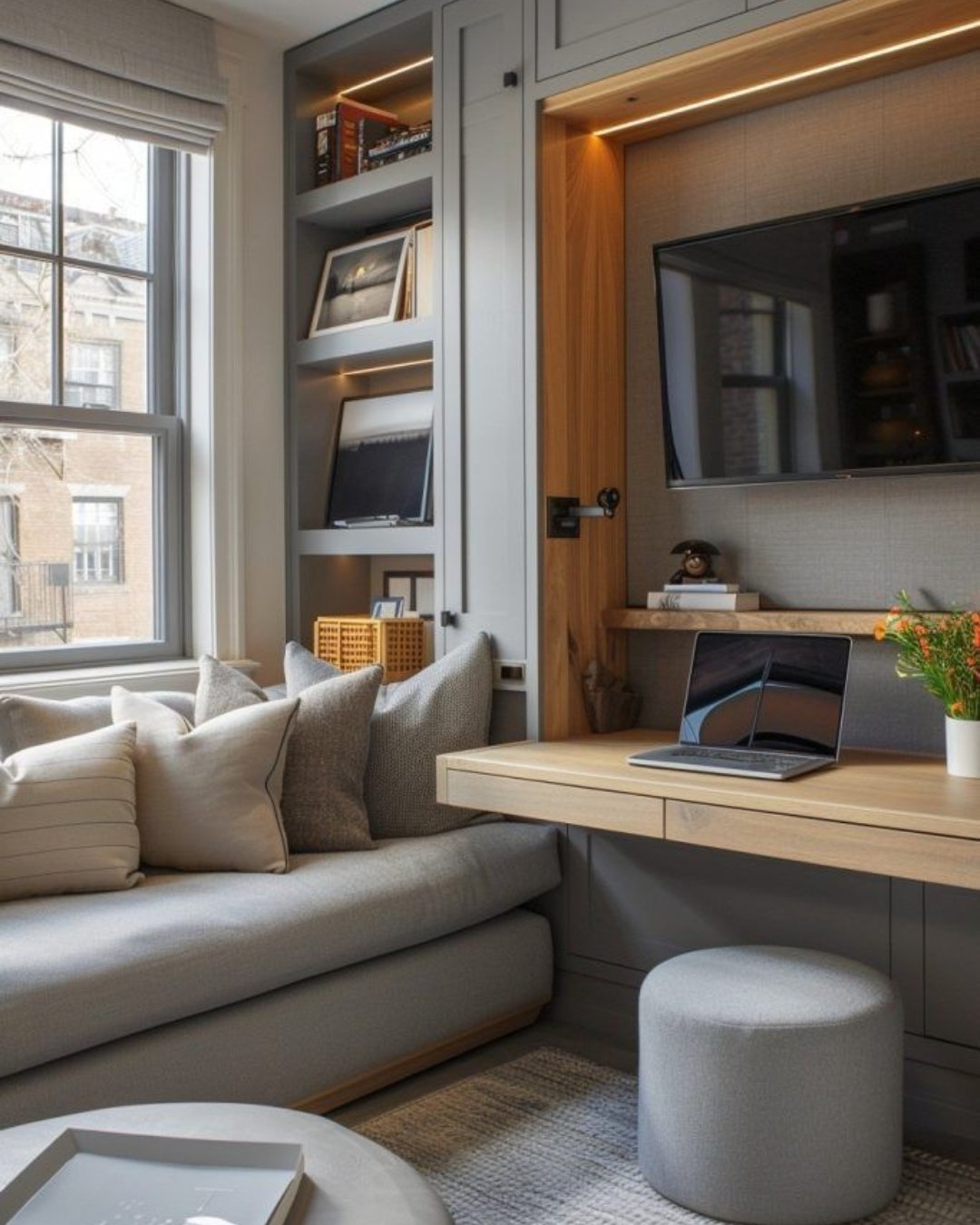 12 Desain Ruang Kerja di Rumah, Nyaman Bikin Produktif