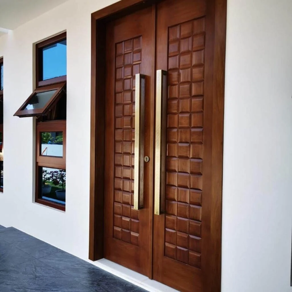 5 Model Pintu Kayu Jati Minimalis Terbaru, Mewah dan Elegan!