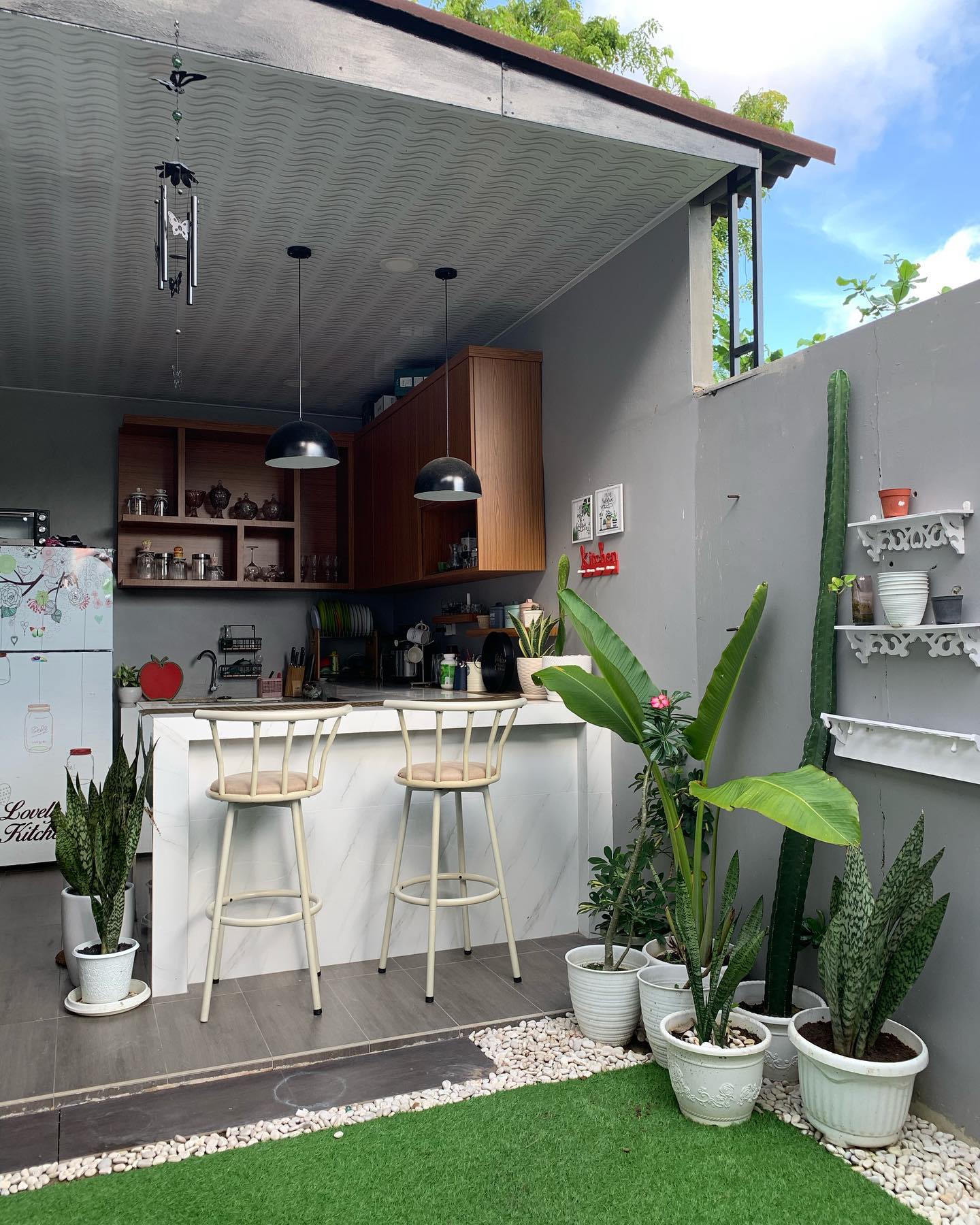 7 Desain Dapur Terbuka, dengan Taman hingga Minimalis