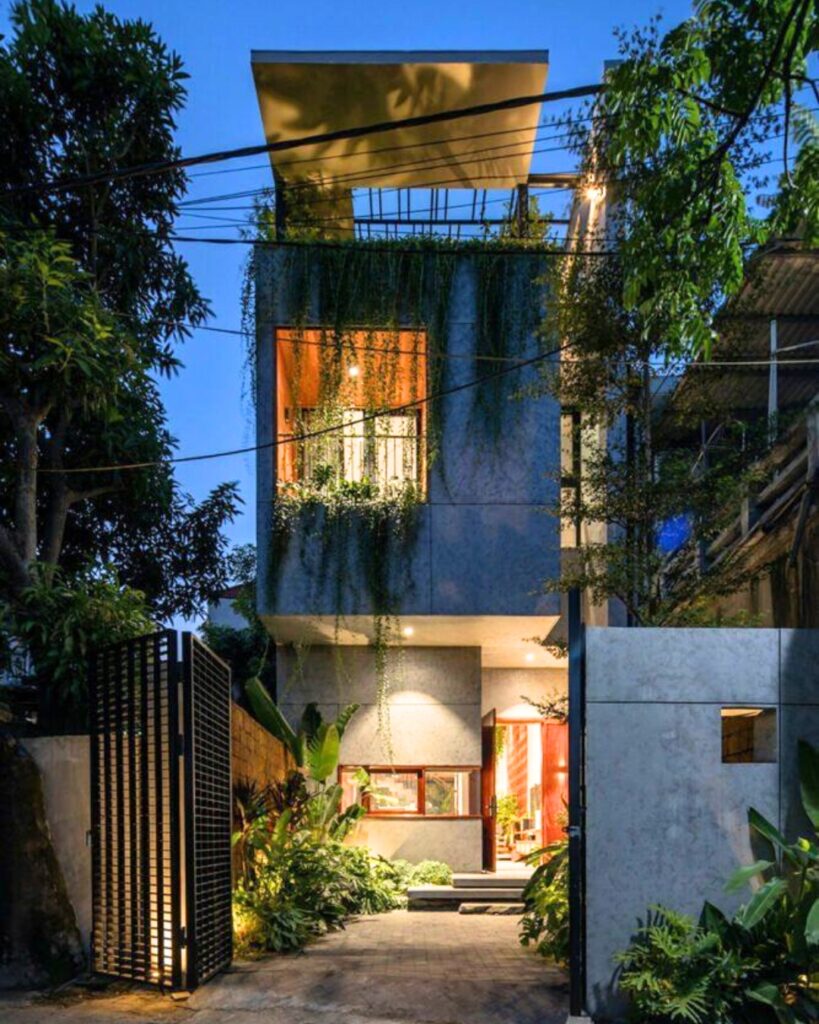 15 Desain Ruko 3 Lantai Tampak Depan Terbaik