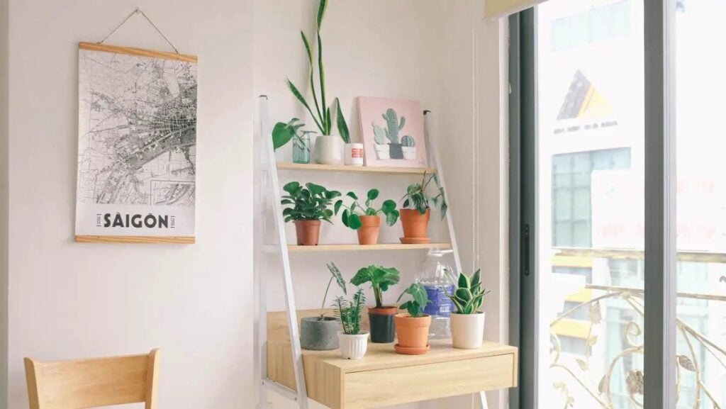 5 Desain Rak Bunga Minimalis Paling Cantik