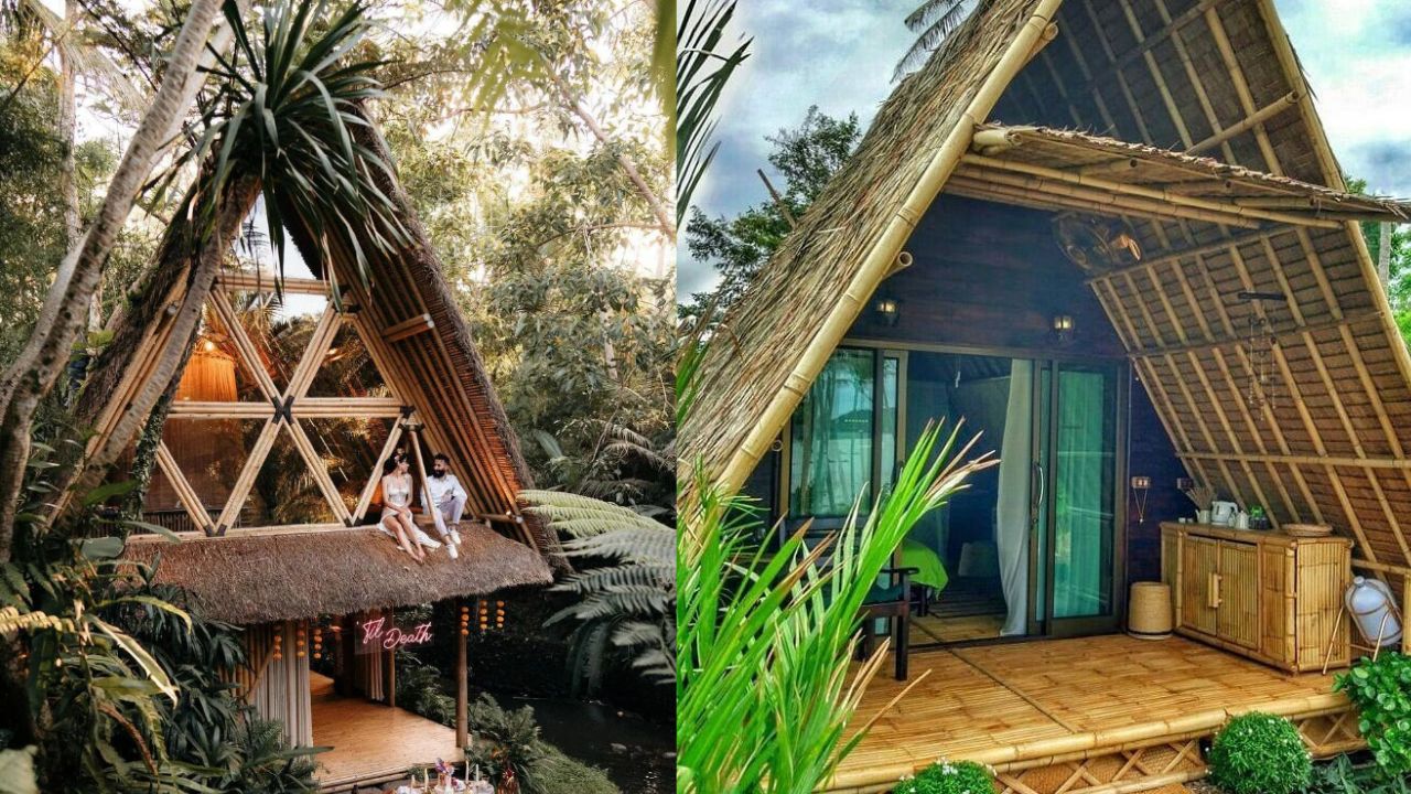 13 Desain Rumah Bambu untuk Villa, Resto & Lainnya