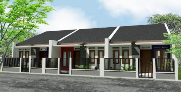 11 Inspirasi Desain Rumah Kontrakan Terbaru Berbagai Ukuran