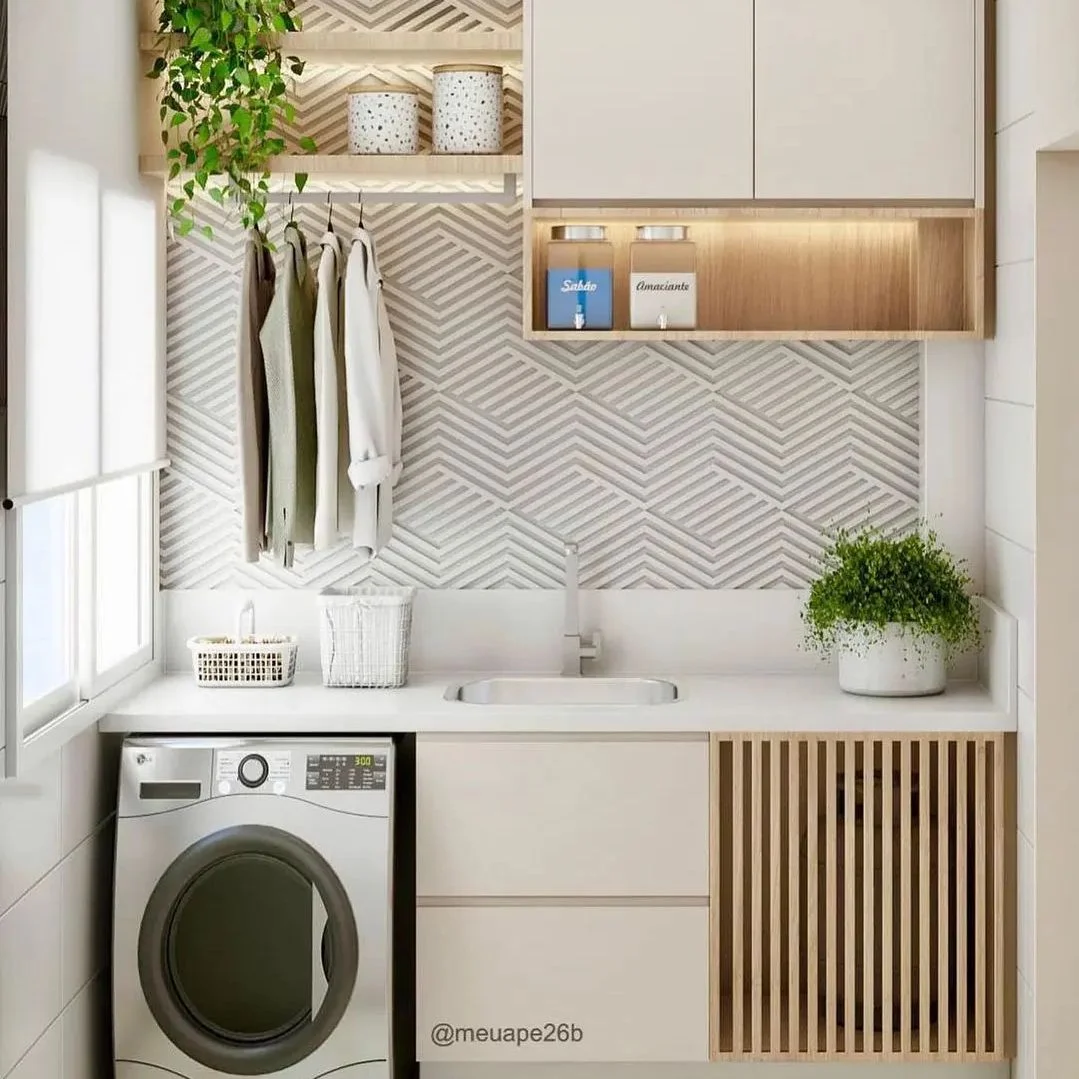 15 Desain Dapur dan Ruang Cuci Menyatu, Anti Boros Tempat!